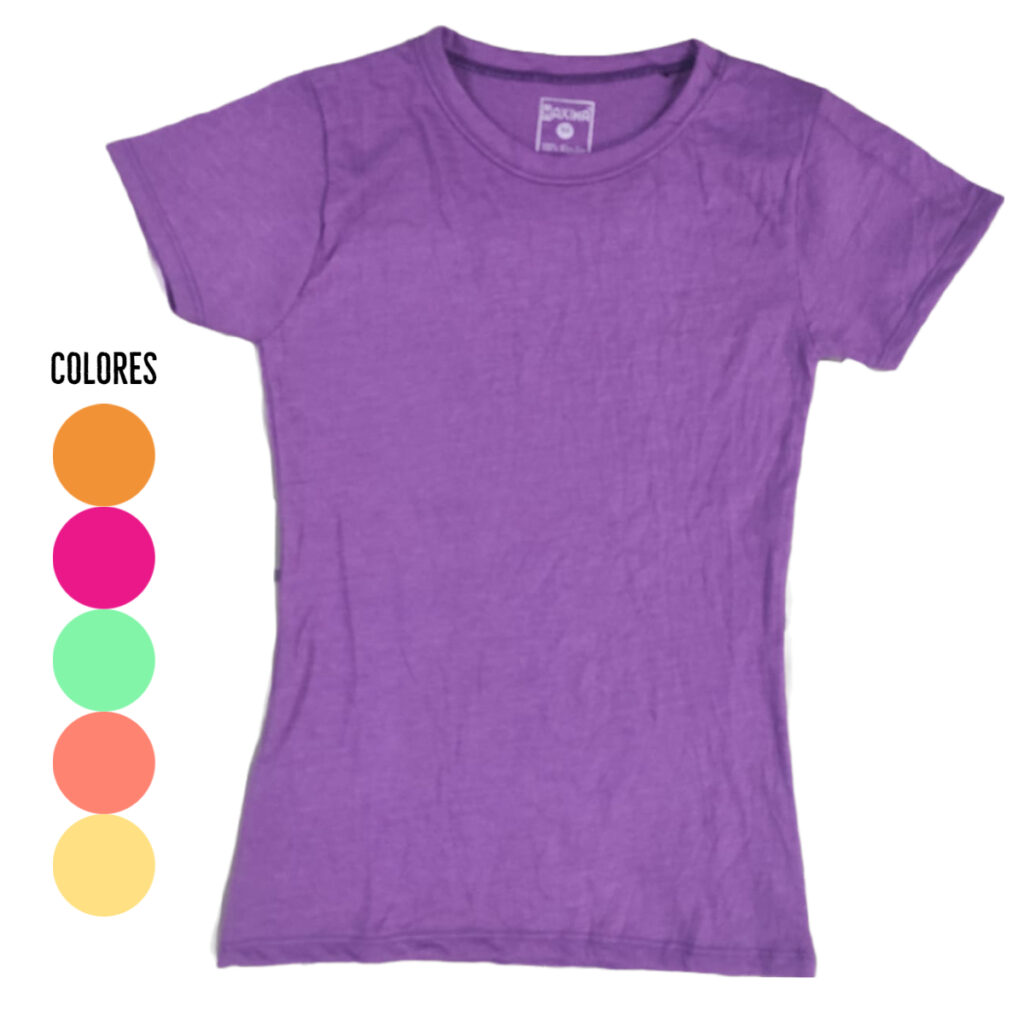 Playera Lisa de Mujer - MAXIMA